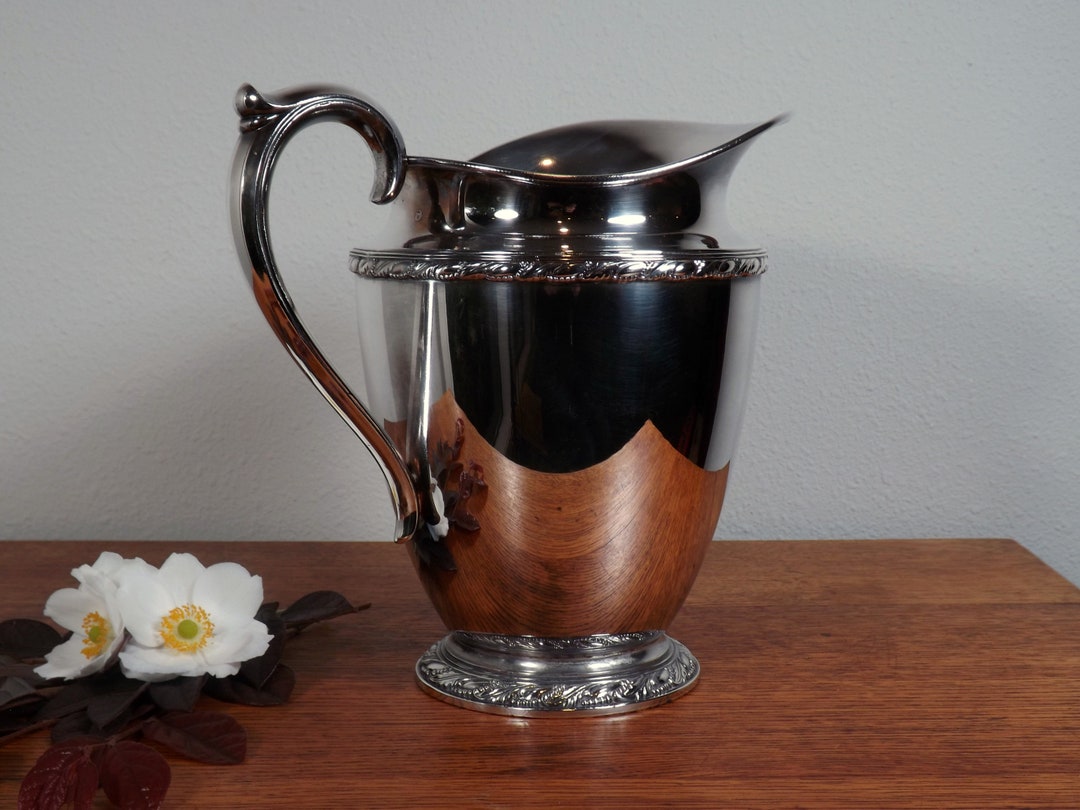 International Silver Plate Water Pitcher: 'evandale' Pattern, 56 Oz - Etsy