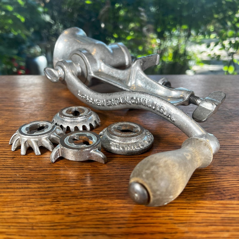 Vintage Meat Grinder - Etsy