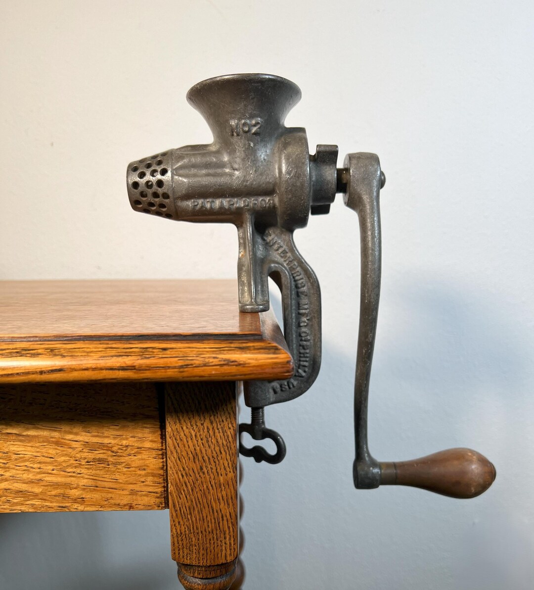 Antique Enterprise No. 2 Food Chopper: 1880s Farmhouse Kitchen Tool - Etsy