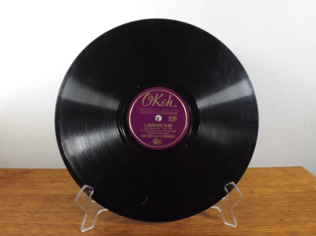 Maria Elena - A Rendezvous in Rio ~ Gene Krupa and His Orchesstra ~ Okeh 78 Rpm ~ 10" Shellac ...