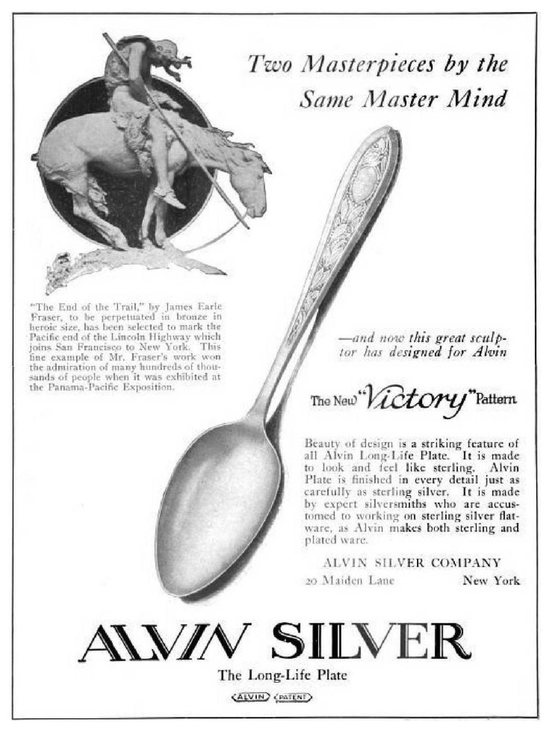 Master Butter Knife ~ Alvin Silverplate - 'victory' ~ Alvin Flatware - Etsy