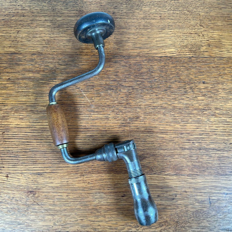 Vintage Woodworking Brace - Etsy
