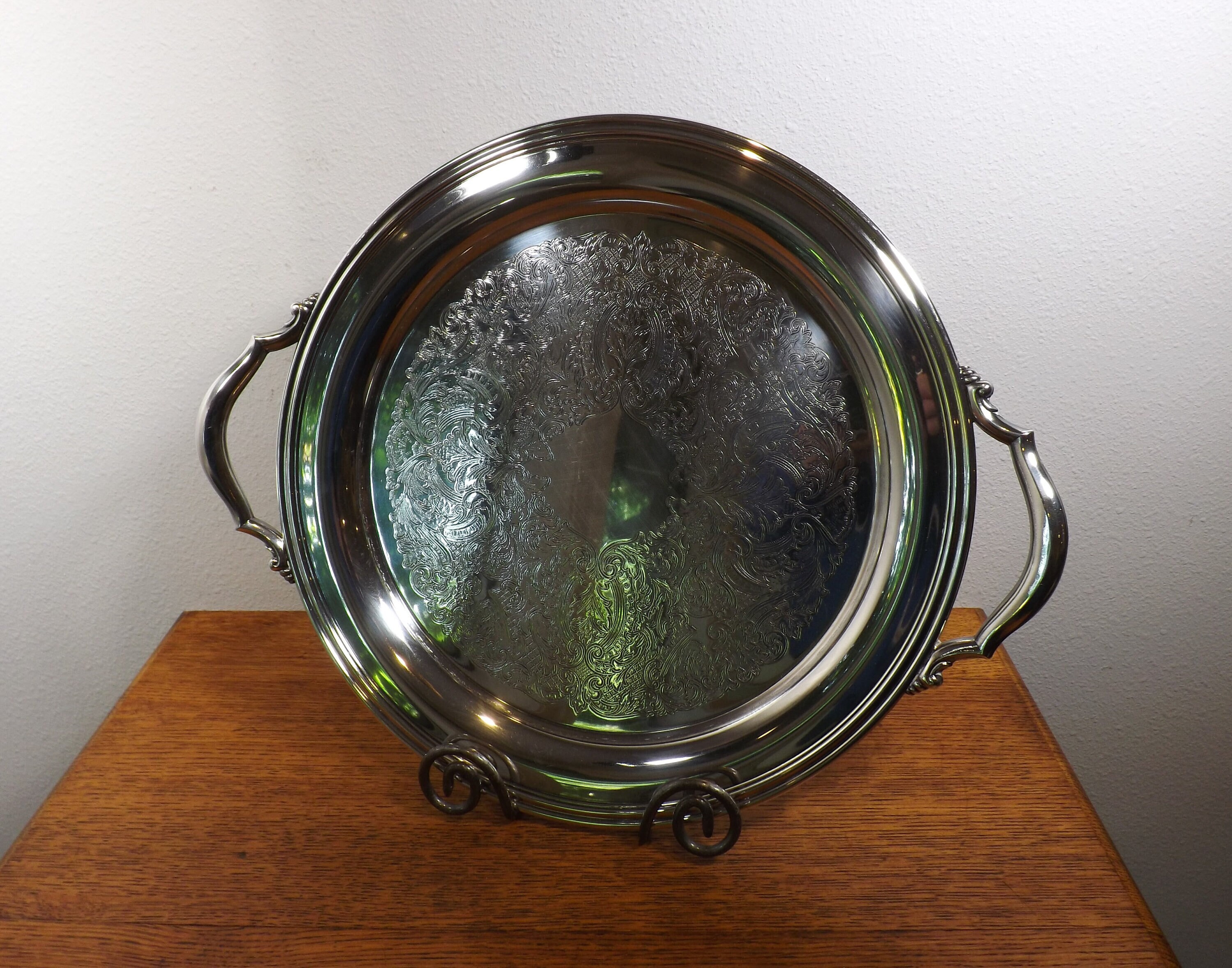 Serving Tray Butler's Tray Webster Wilcox Oneida Silver | Etsy