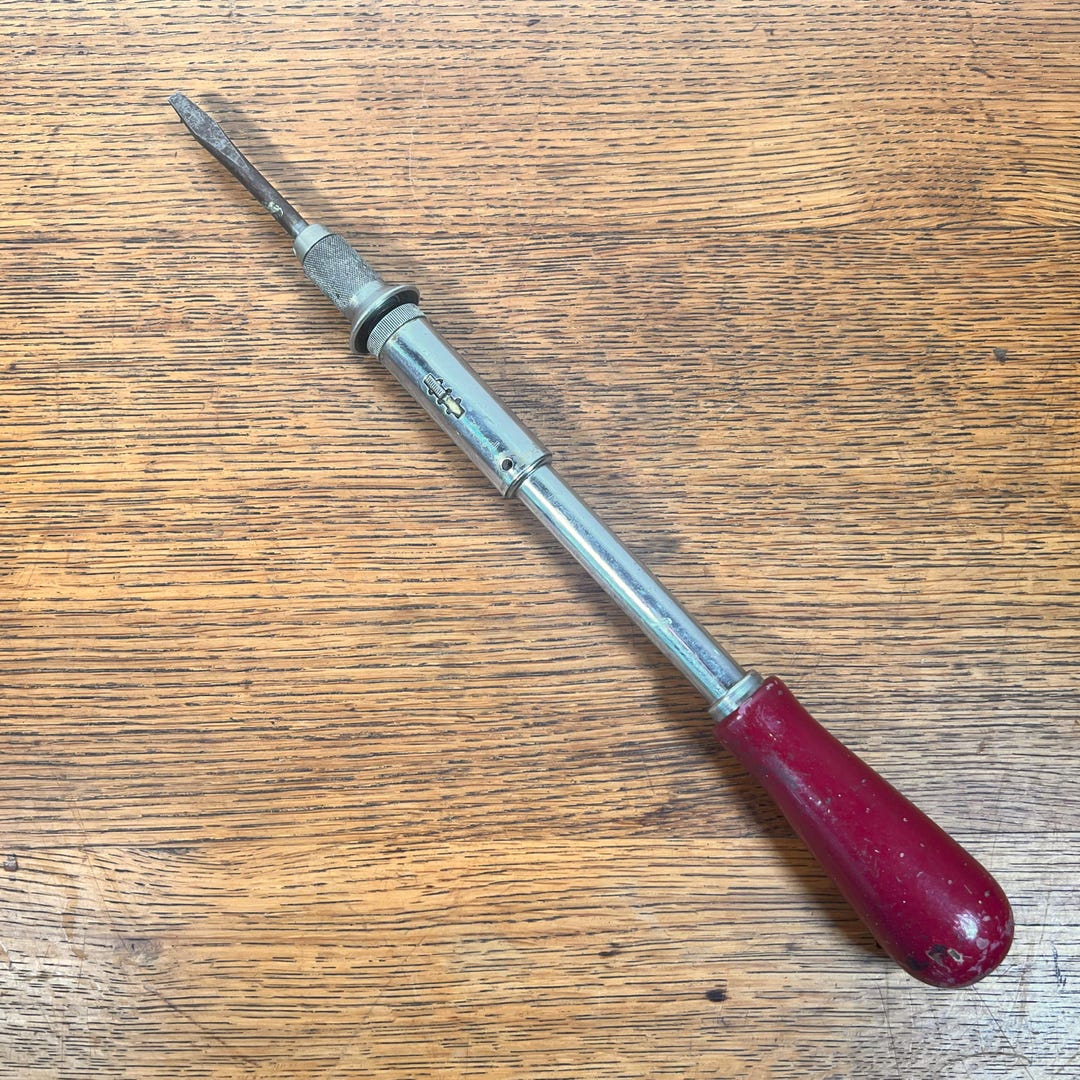 Push-pull Ratcheting Screwdriver-drill ~ "stanley-yankee" 130A ~double ...