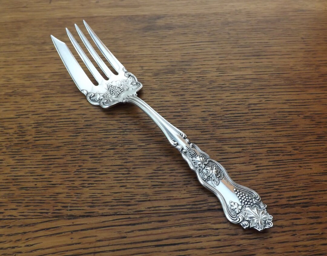 Serving Fork ~ 'moselle' ~ American Silver Co. ~ Silver Plate ~ Large ...
