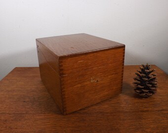 Wood File Storage Box | Etsy