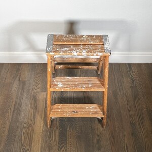 Step Stool, 2 Steps, Werner Wood Ladder Made in USA Stool, Staging ...