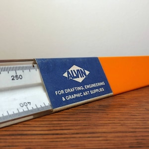 Scale ~ Alvin Triangular Engineer's Scale ~ No. 741 PM ~ Civil ...