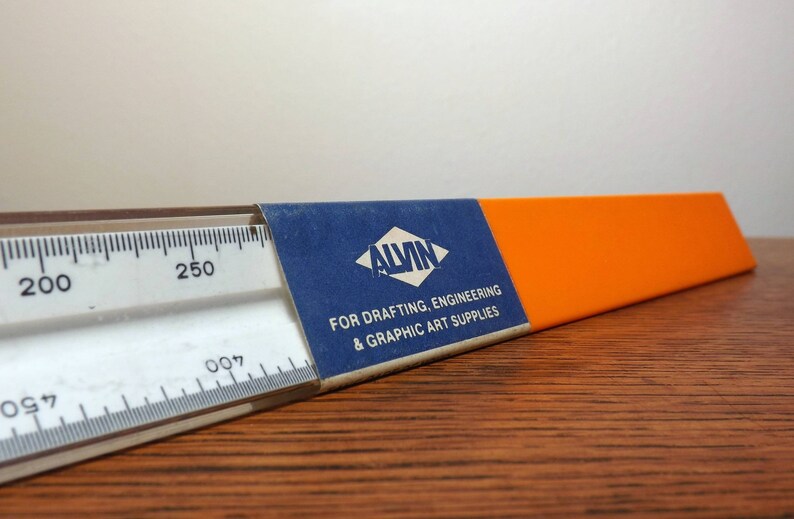 Scale Alvin Triangular Engineers Scale No 741 Pm Etsy