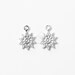 3165034 / Sun / 16k Matt Gold Plated Pewter Pendant 12mm X 16.4mm / 1 ...