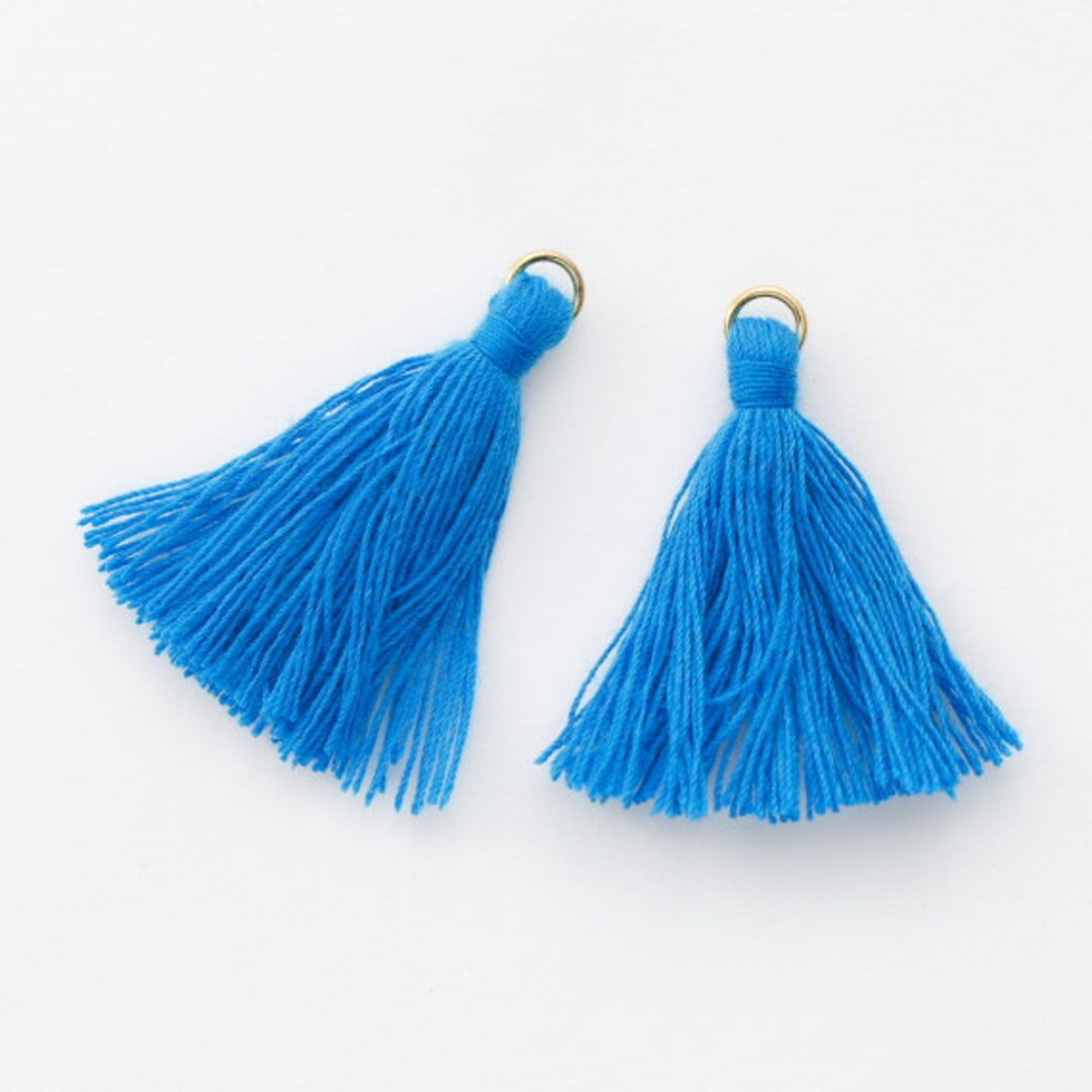 4002181 / Royal Blue / Mini Thread Tassel 6mm X 37mm / 0.5g ...