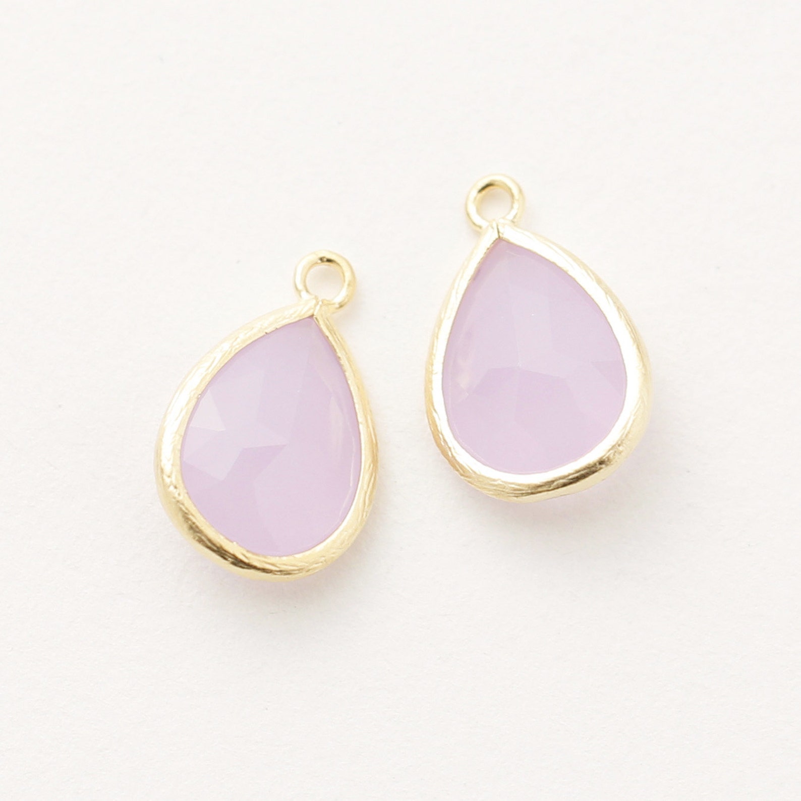 1008234 / Light Grey Opal / 16k Matt Gold Plated Brass Framed Glass ...