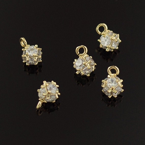 3157011 / Cubic Cube (small) / 16k Gold Plated Brass With Cubic ...