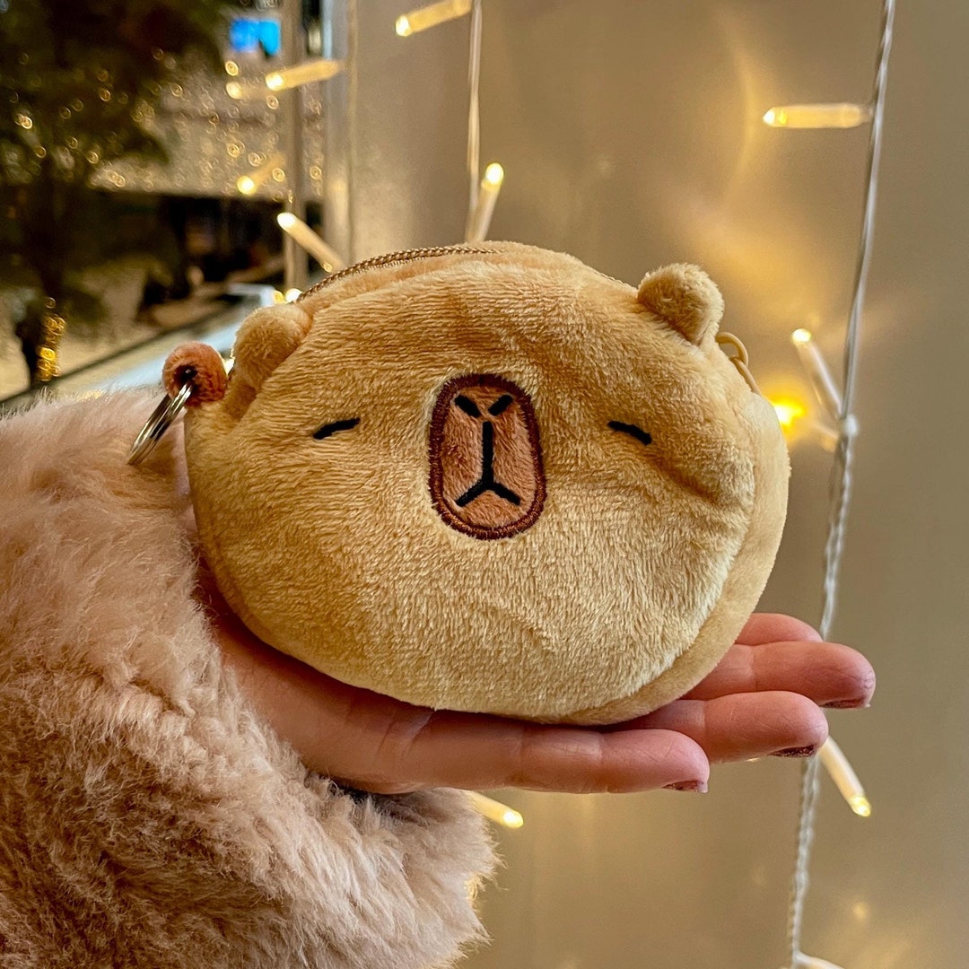Capybara Round Pouch - Etsy