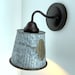 Rustic Barn Metal Farmhouse Wall Light Fixture Bathroom Sconce Cabin ...