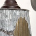 Rustic Barn Metal Farmhouse Wall Light Fixture Bathroom Sconce Cabin ...