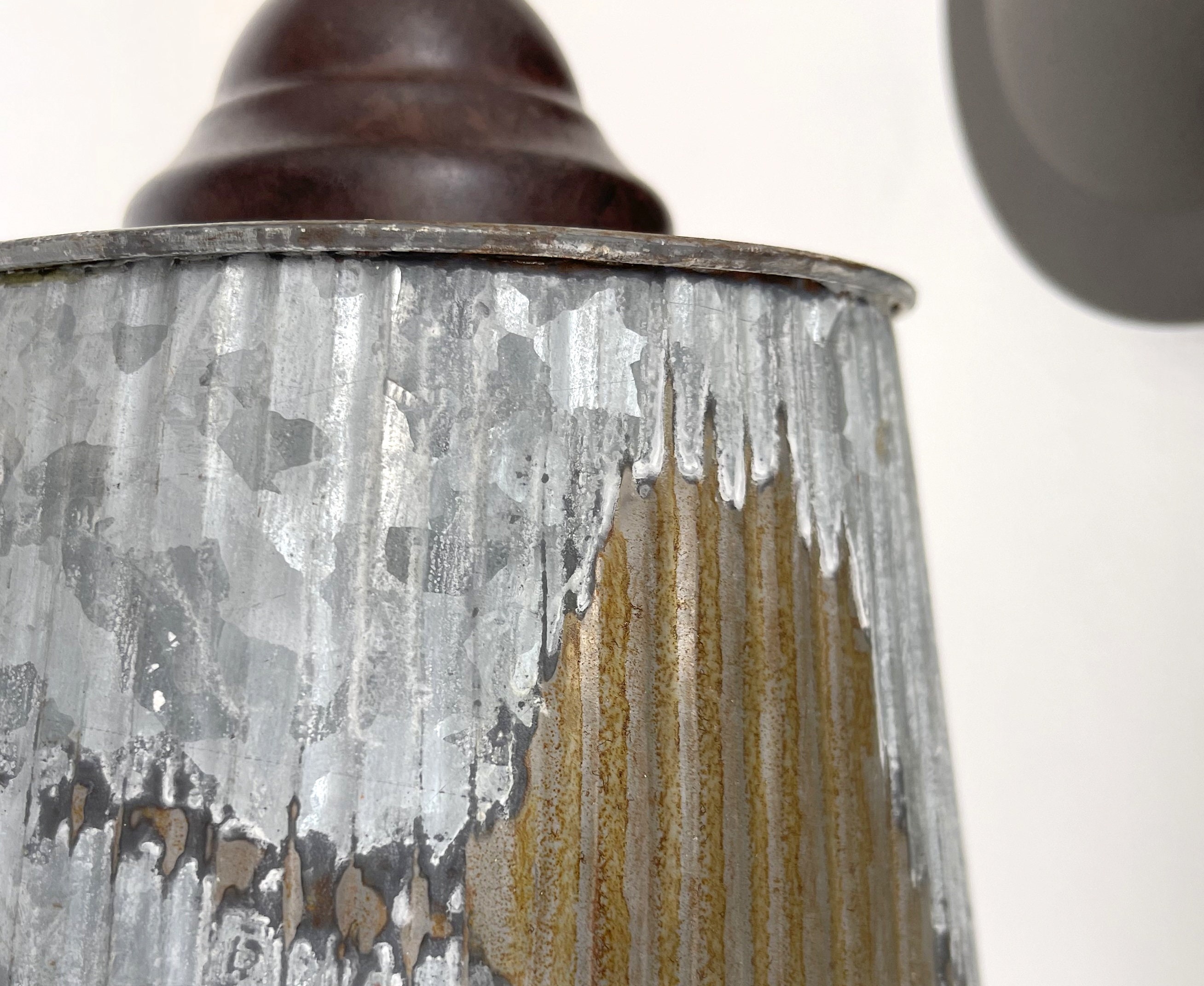 Rustic Barn Metal Farmhouse Wall Light Fixture Bathroom Sconce Cabin ...