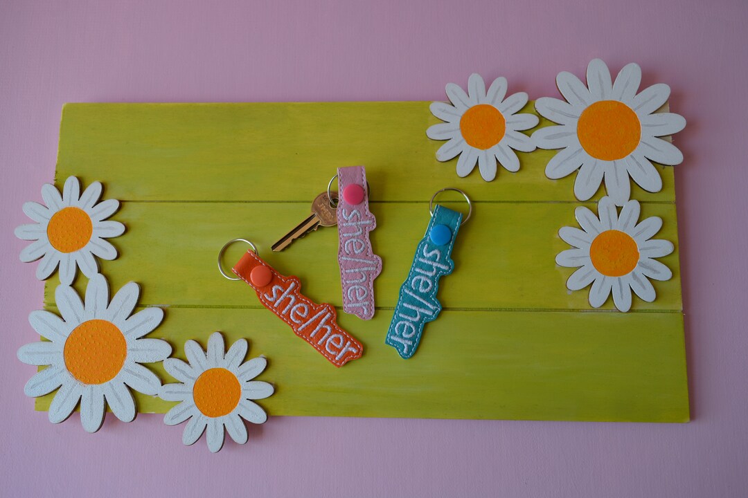 Pronoun Keychain / She Her / Inclusion / LGBTQIA - Etsy