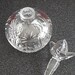 Perfum Bottle Collector's Item Lead Glass Round - Etsy