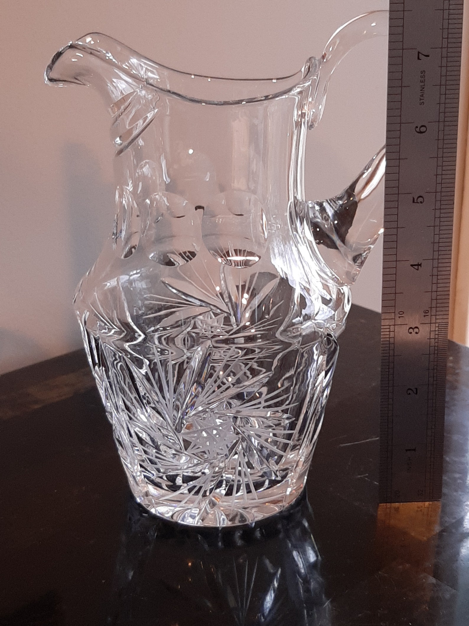 Antique Pitcher / Decanter Early 1900's American Brilliant Period - Cut ...