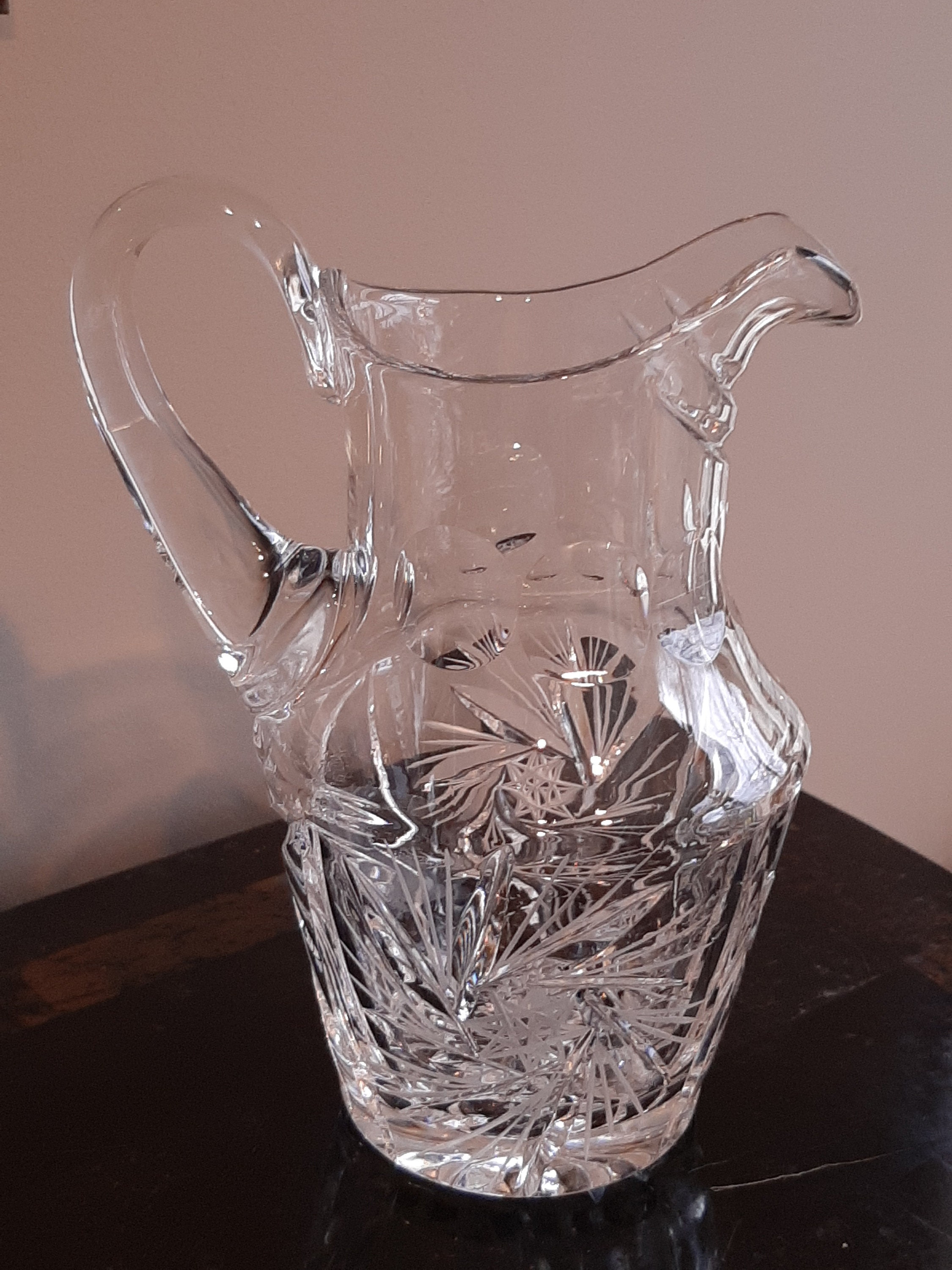 Antique Pitcher / Decanter Early 1900's American Brilliant Period - Cut ...