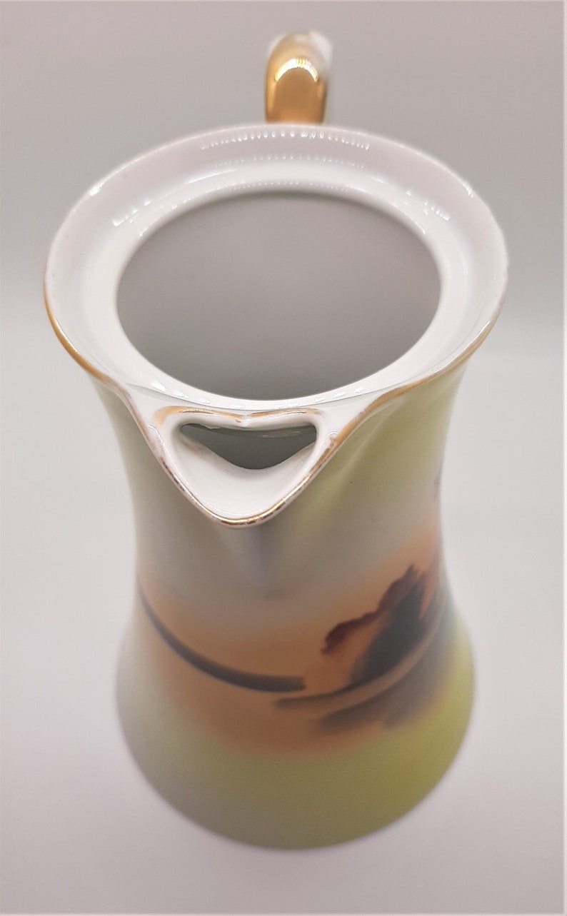 Vintage Chocolate Teapot Chikaramachi Handmade Japan | Etsy