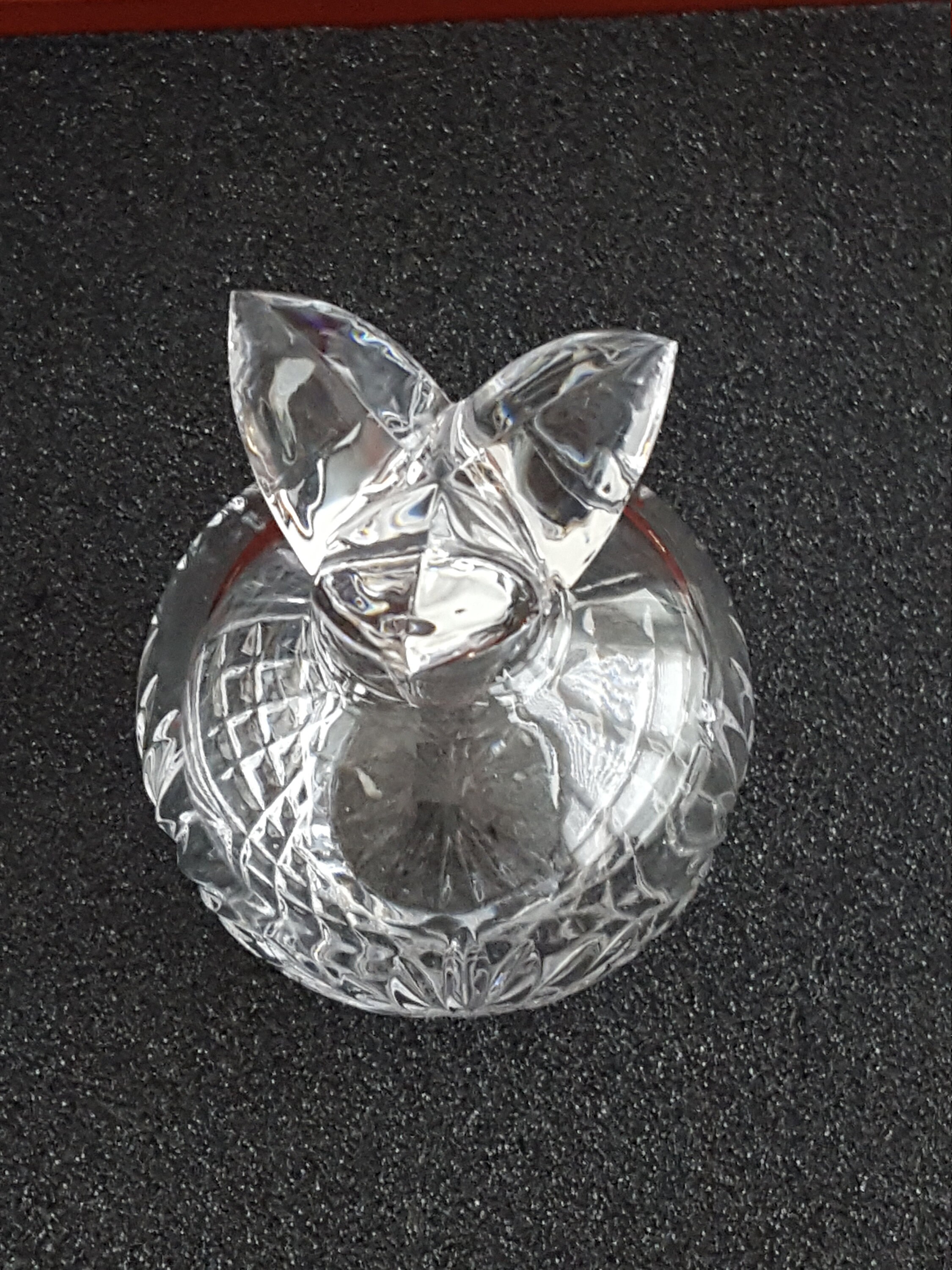 Perfum Bottle Collector's Item Lead Glass Round - Etsy