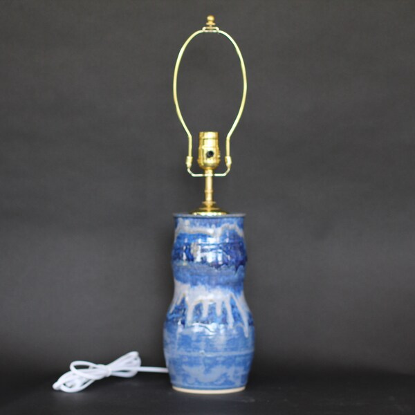 Blue Table Lamp - Etsy