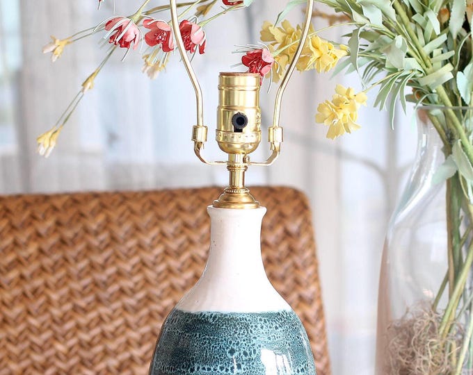 Handmade, Wheel-thrown Pottery Table Lamp Base - Etsy