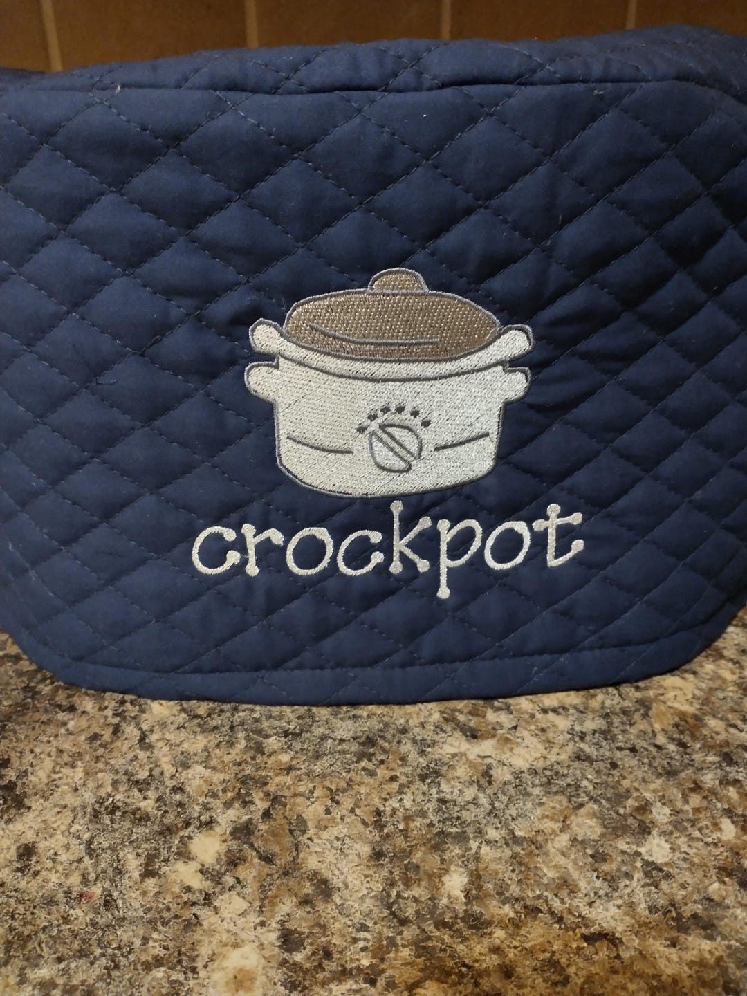 Oval Crock Pot, Slow Cooker Appliance Cover 5 Colors to Choose From - Etsy