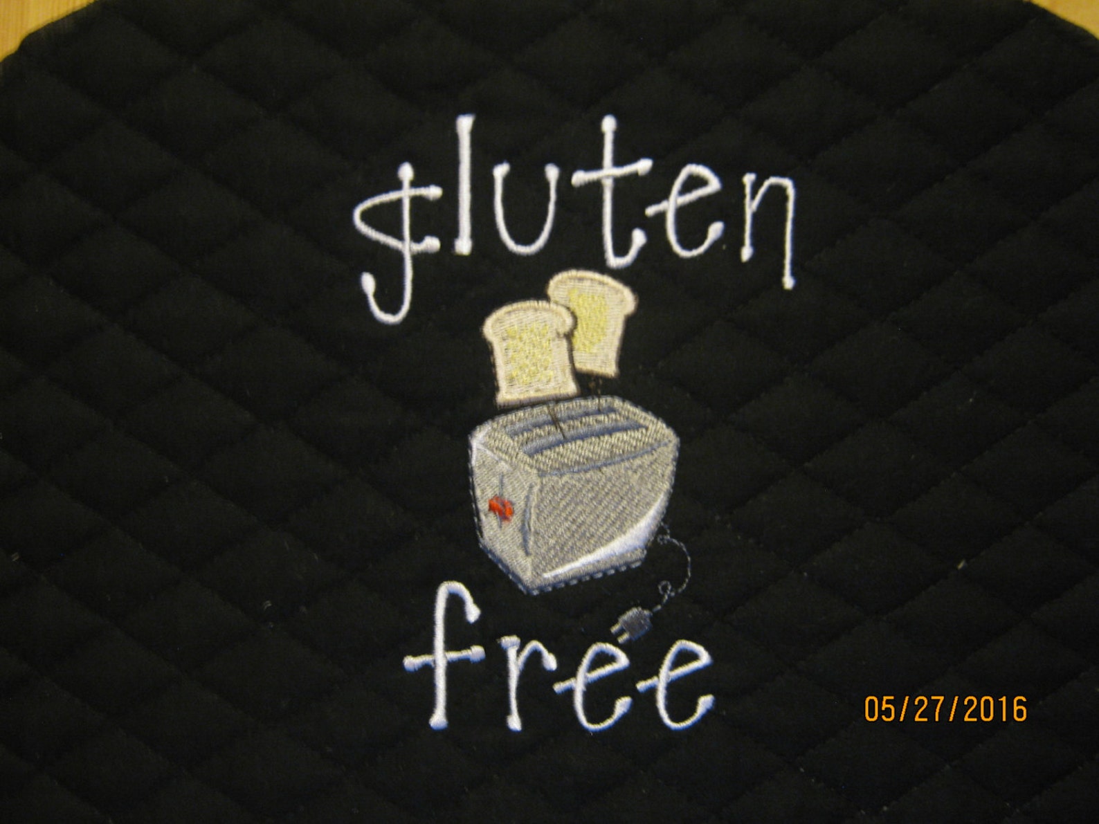 GLUTEN FREE 2 or 4 Slice Toaster Cover, Dust Cover Choose From 5 Colors ...