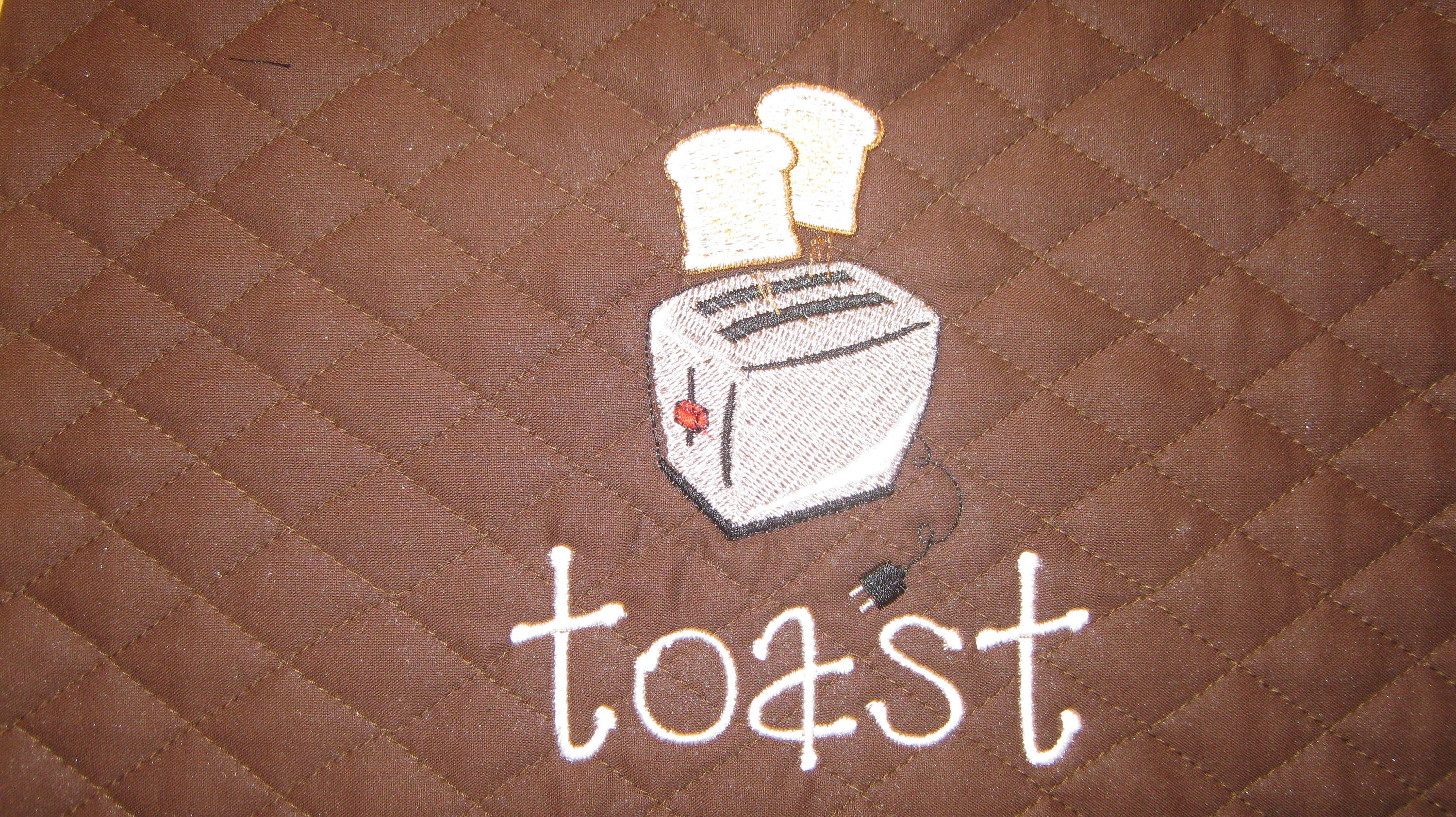 Toaster Cover 2 or 4 Slice Choose From Black Red | Etsy