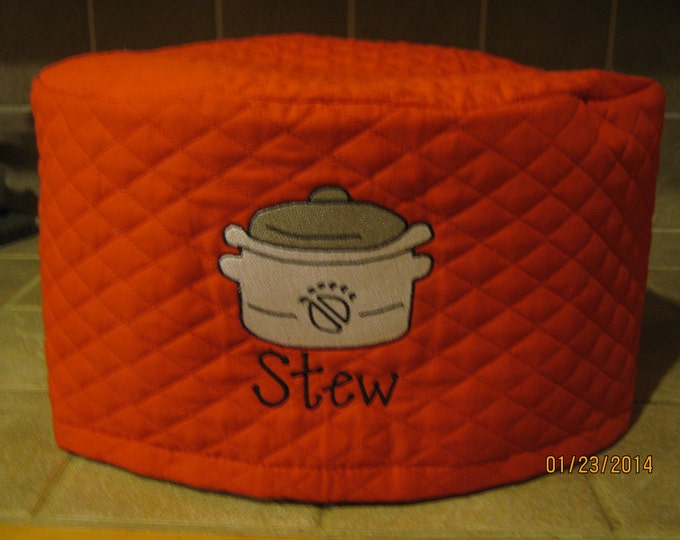 Oval Crock Pot, Slow Cooker Appliance Cover 5 Colors to Choose From - Etsy