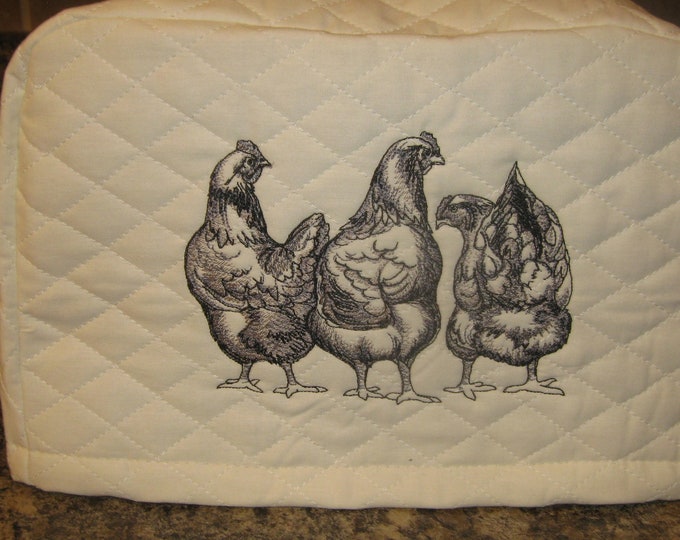 Toaster Cover 2 or 4 Slice With Chicken Behinds Design - Etsy