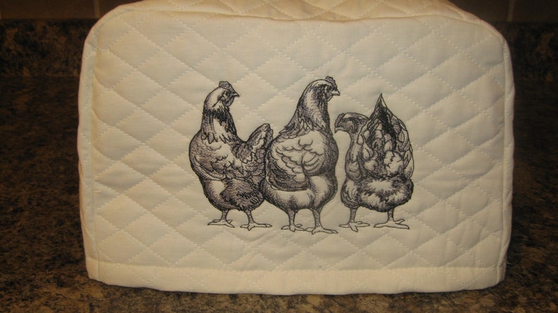 Toaster Cover 2 or 4 Slice With Chicken Behinds Design | Etsy
