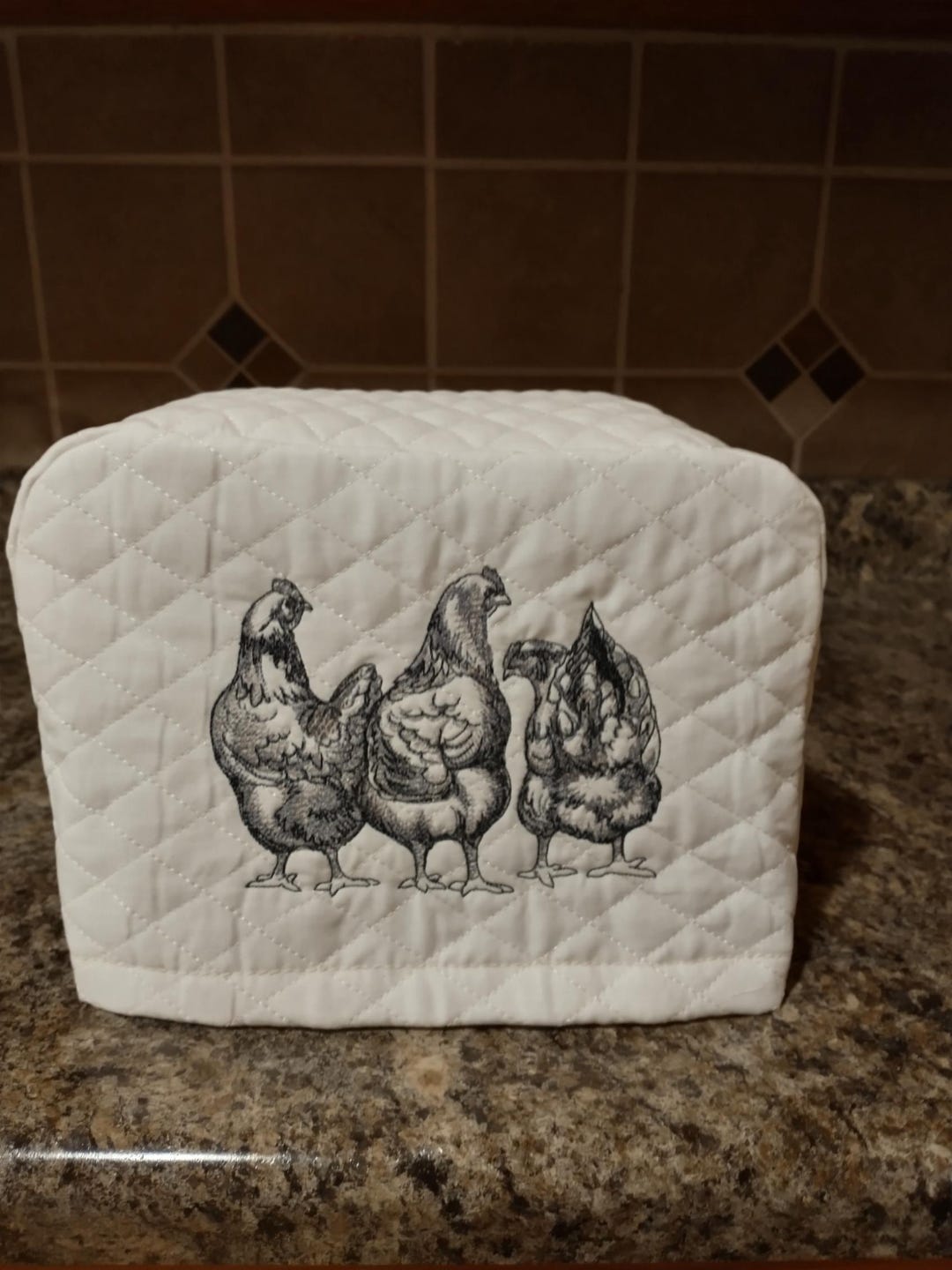 Toaster Cover 2 or 4 Slice With Chicken Behinds Design - Etsy