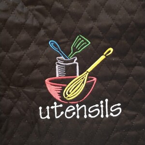 New KITCHEN UTENSILS Appliance Cover, Choose Color & Size - Etsy