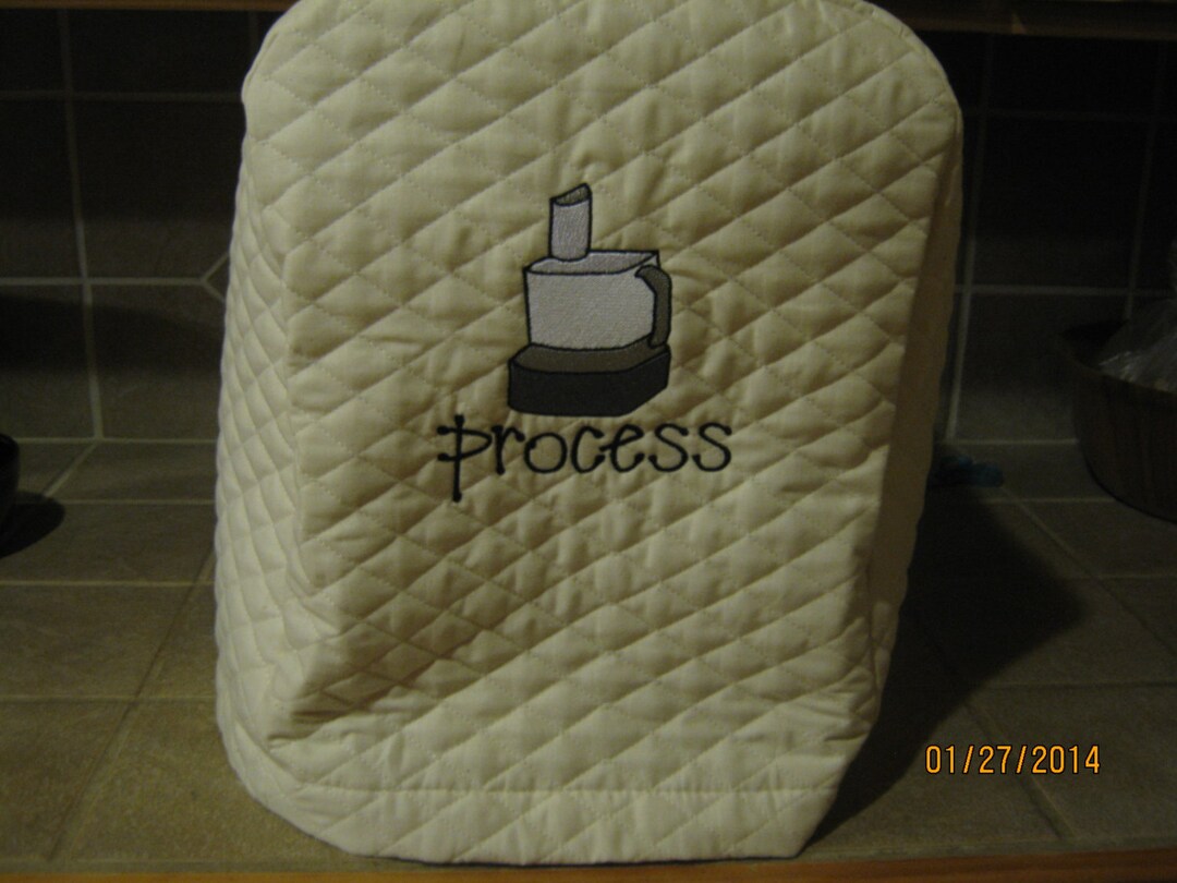 Food Processor Appliance Cover, Choose From 5 Colors - Etsy