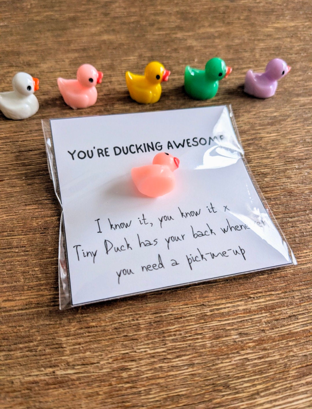 Motivational Card. Inspirational Quote Card. You Are Ducking Awesome ...