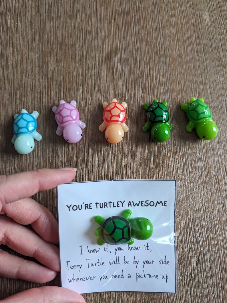 Turtley Awesome Cheer Me up Card. Stockings Stuffers. Mood Booster ...