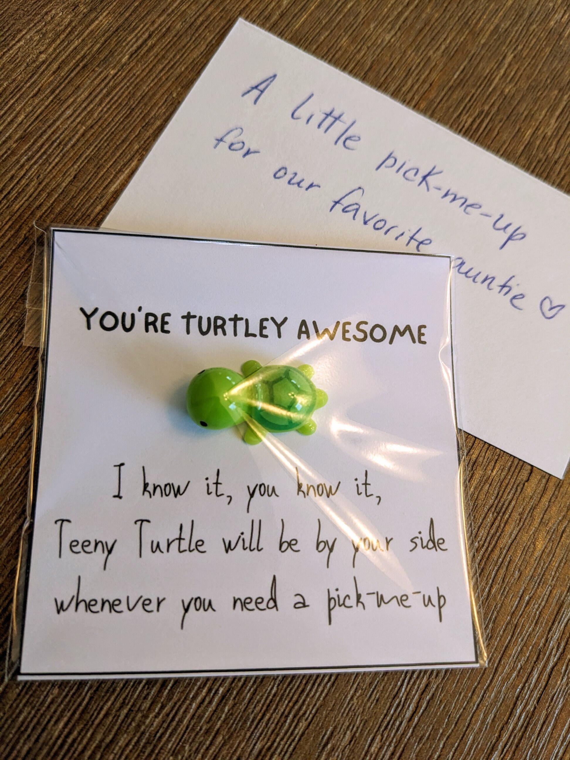Turtley Awesome Cheer Me up Card. Stockings Stuffers. Mood Booster ...