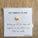 Bee Congratulations Card for New Parents to Be - Baby Shower Gift Card ...