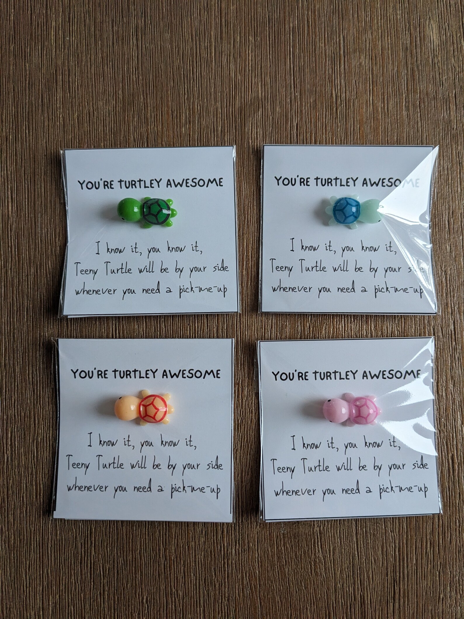 Turtley Awesome Cheer Me up Card. Stockings Stuffers. Mood Booster ...