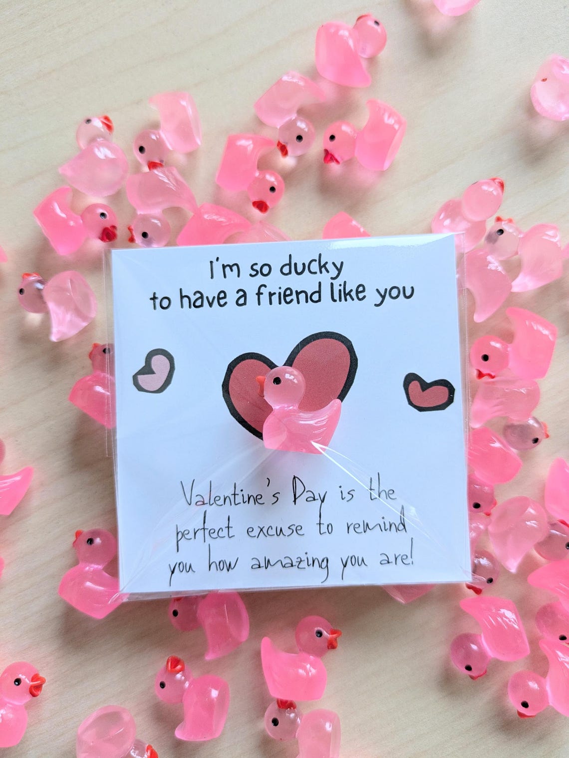 I'm so Ducky to Have a Friend Like You – Cute Valentine’s Day Card With ...