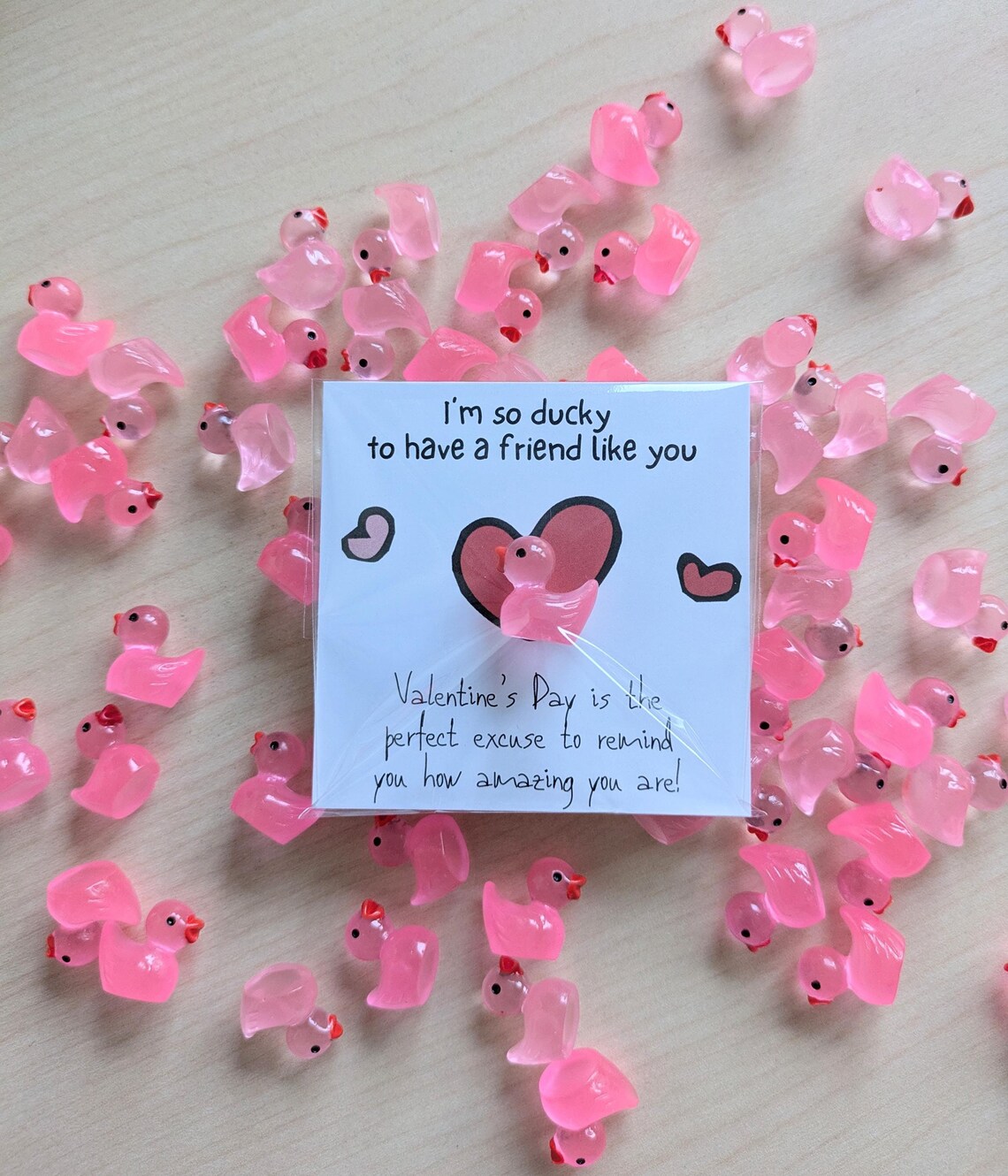 I'm so Ducky to Have a Friend Like You – Cute Valentine’s Day Card With ...
