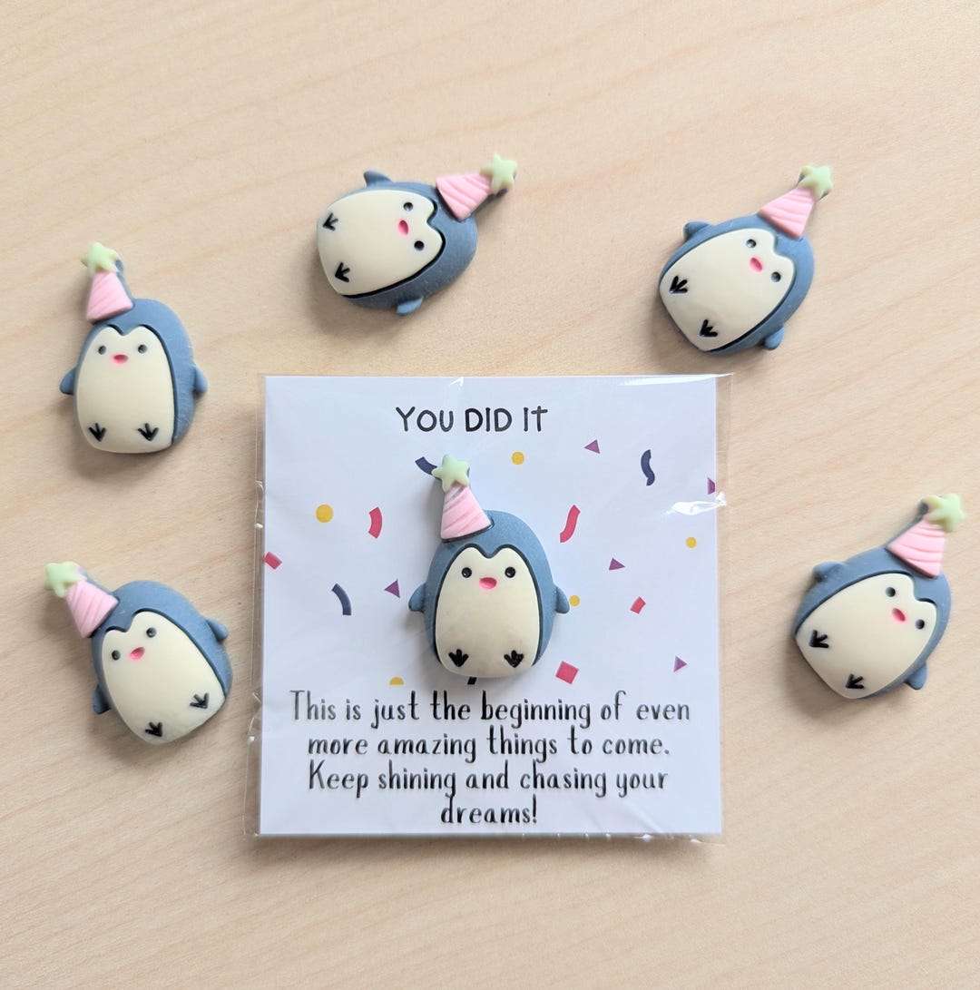 You Did It, Mini Congratulations Card, Encouragement & Graduation Gift ...