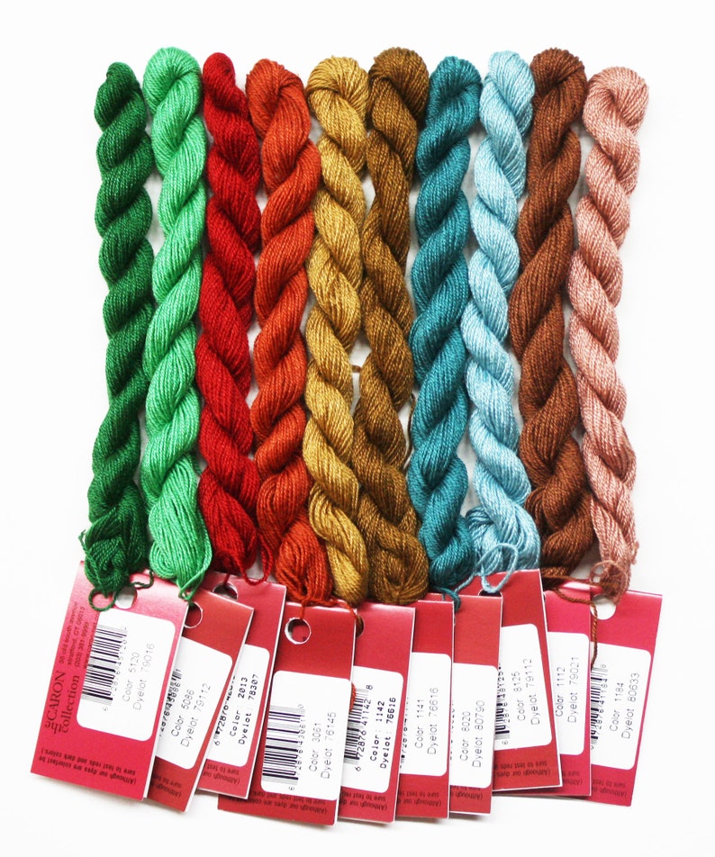 Impressions Yarn Silk Wool Caron Impressions Thread Wool | Etsy