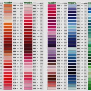 Madeira Embroidery Floss, Embroidery Floss Madeira, Madeira Mouline Six ...