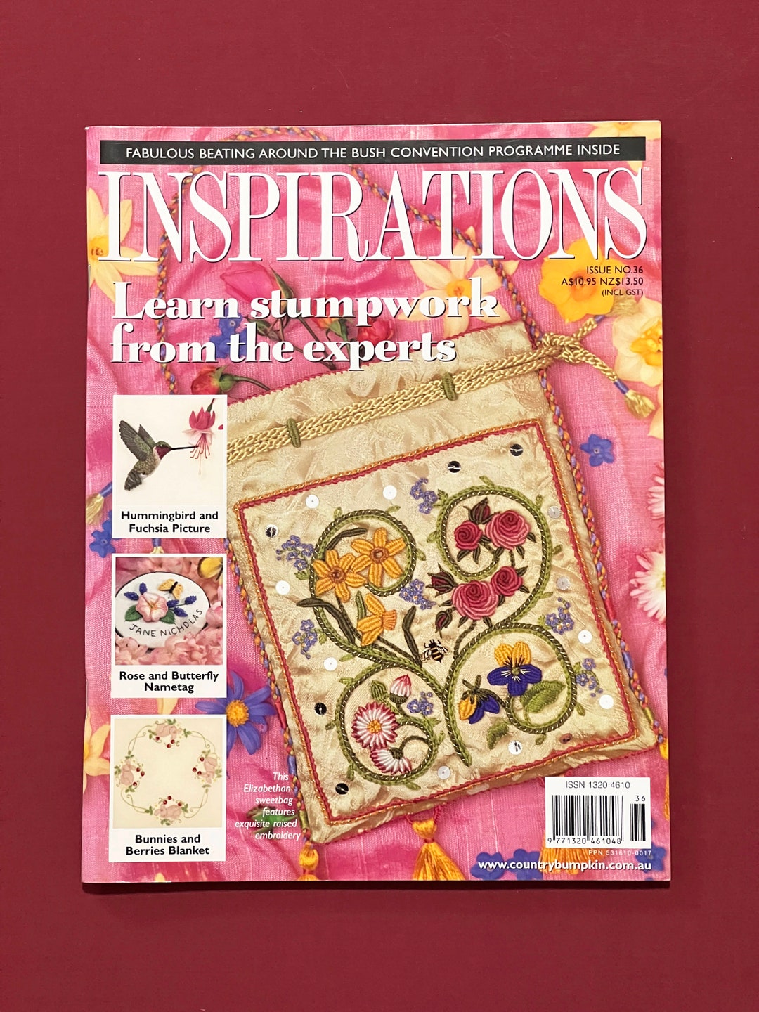 Inspirations Magazine Issue No. 36 2002, Embroidery Magazines ...