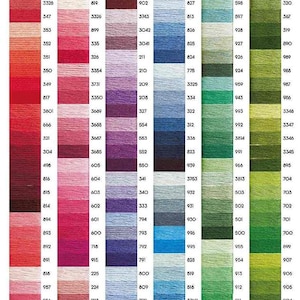 Perle Cotton Size 3, DMC Perle Cotton, DMC Threads, Needlepoint, Cross ...